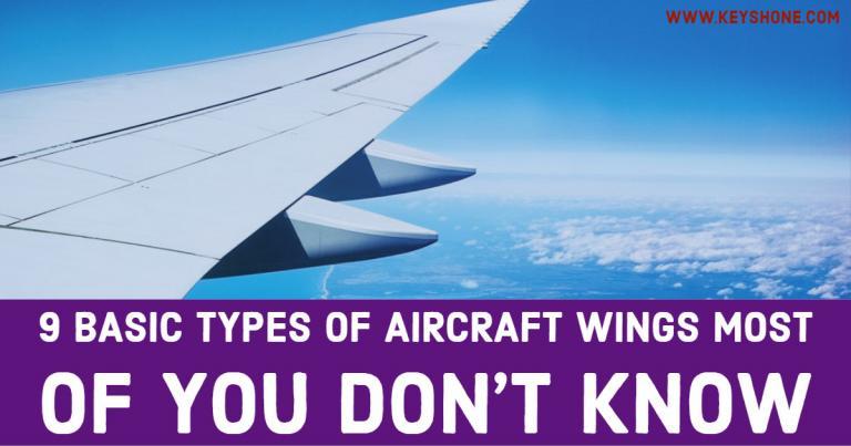 9 Basic Types of Aircraft Wings That Most of You Don't Know